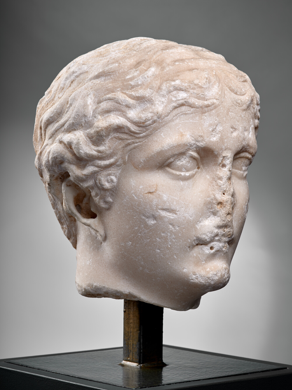 Tête d’Antonia Minor – La villa de Chiragan